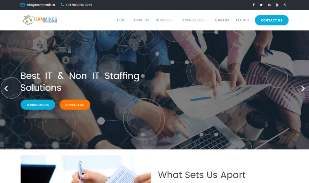 People TechSoft Portfolio | Real Estate CRM, Web Design